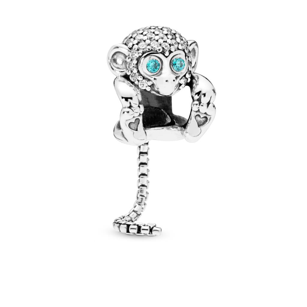 Pave Monkey Charm – Bolenz Jewelry