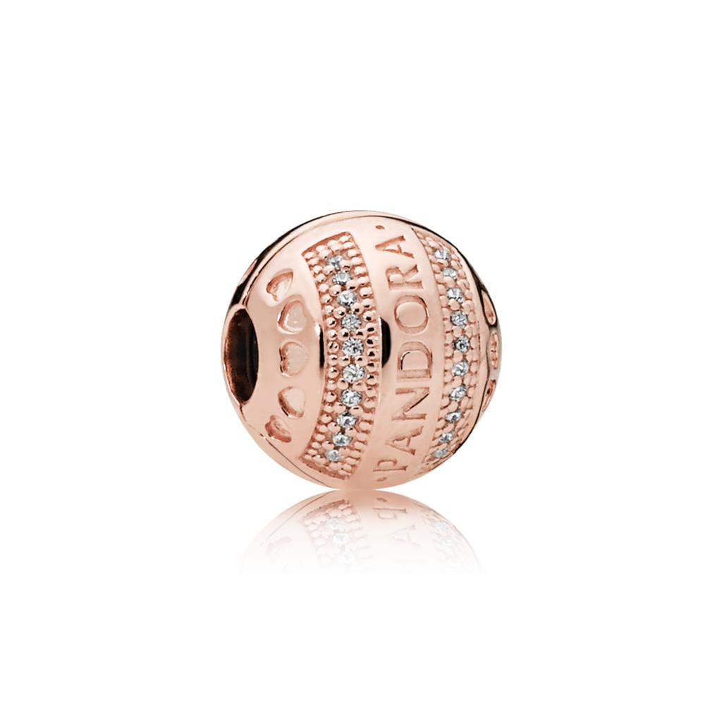 PANDORA Logo Hearts, Clear CZ – Bolenz Jewelry
